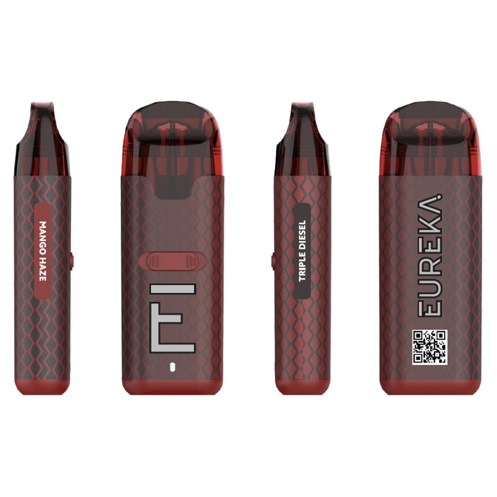 EUREKA Vapor - SLID3 CLASSIC Dual Chamber Triple Flavor Cannabis Vape ...